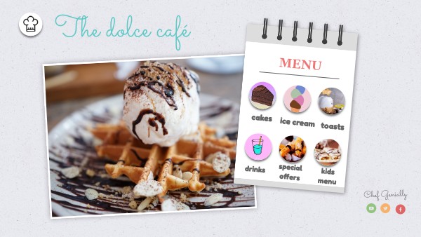 THE DOLCE CAFÉ MENU | Genially