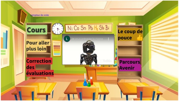 La classe virtuelle (3ème° | Genially