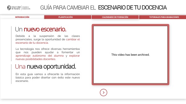 Recomendaciones Docencia Online