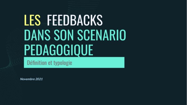 Feedback 3h | Genially