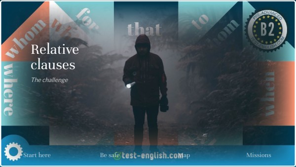 Relative Clauses breakout | Genially