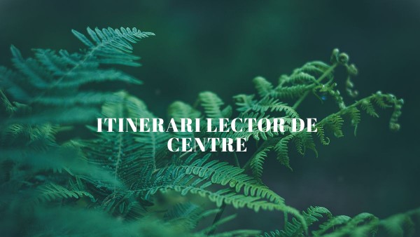 Itinerari lector. El planeta C Cases et necessita