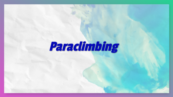 PARACLIMBING