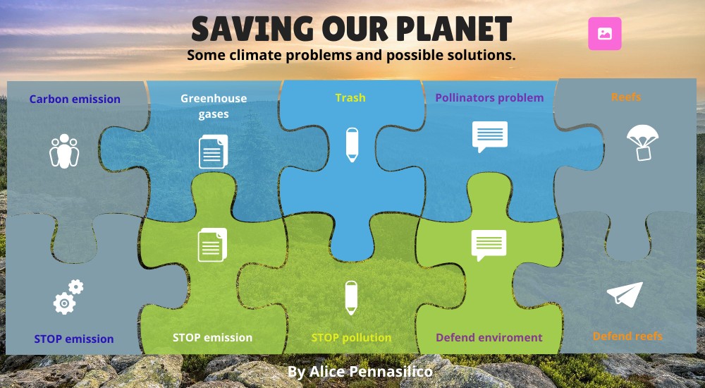 SAVING OUR PLANET | Genially