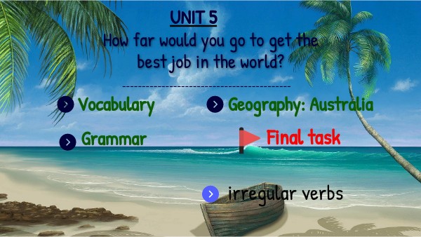 3ème - UNIT 5 best job