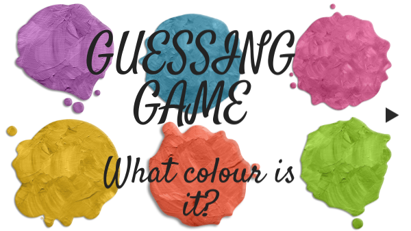 COLOURS GUESSING GAME | Genially