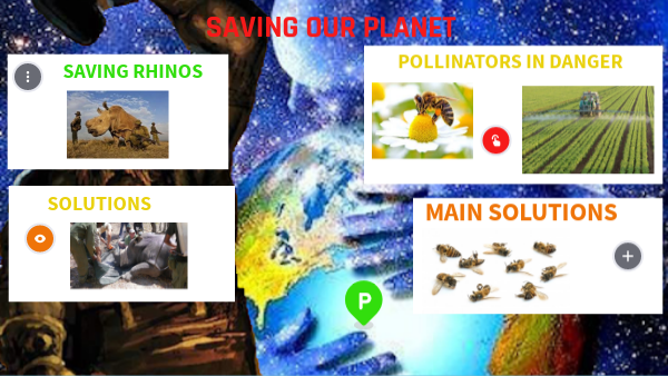 SAVING OUR PLANET
