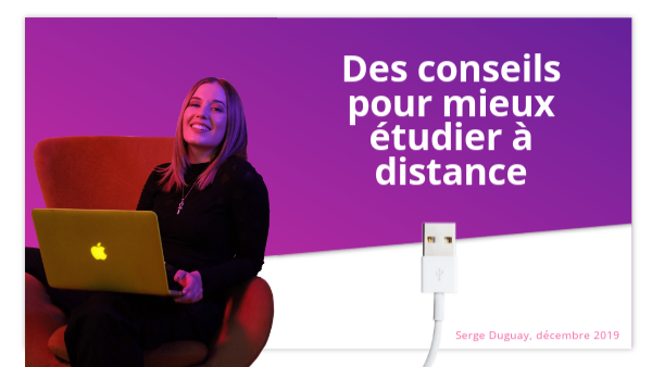 Conseils pour étudier à distance | Genially