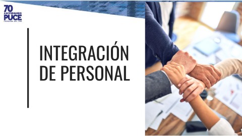 Integración de Personal | Genially