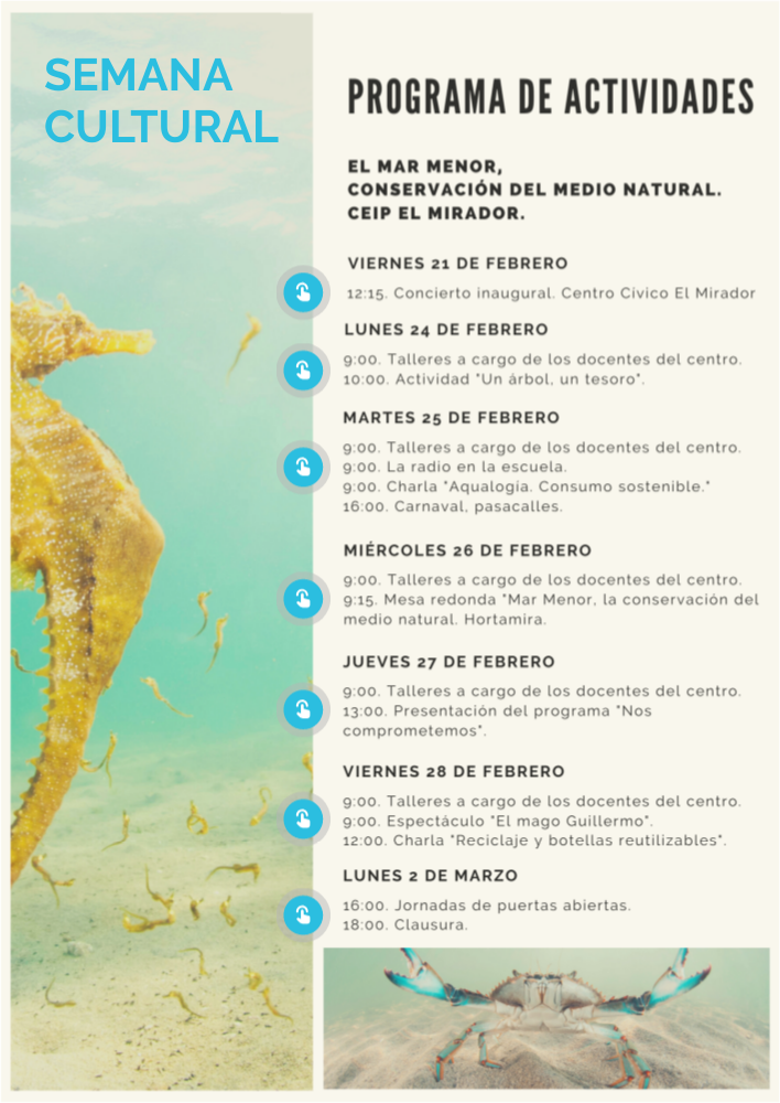 19/20 PROGRAMA SEMANA CULTURAL