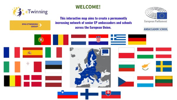 EPAS programme -Interactive map | Genially