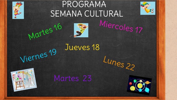 SEMANA CULTURAL