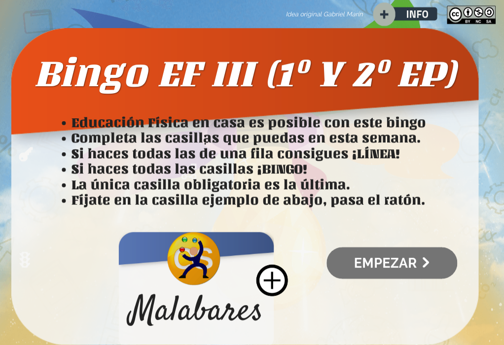 BINGO EF III ( 1º Y 2º EP) | Genially