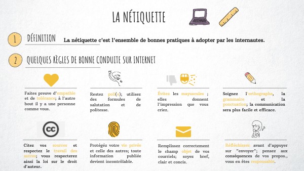 Nétiquette | Genially
