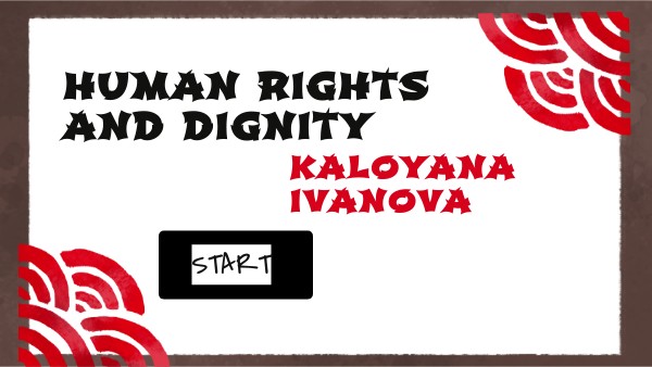Human Rights and Dignity