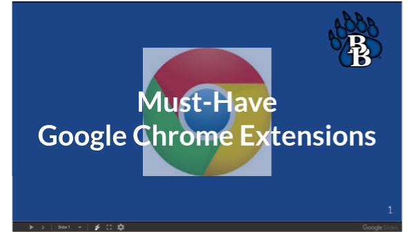 Google Chrome Extensions