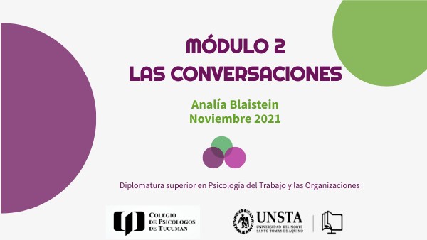 Módulo 2 Conversaciones | Genially
