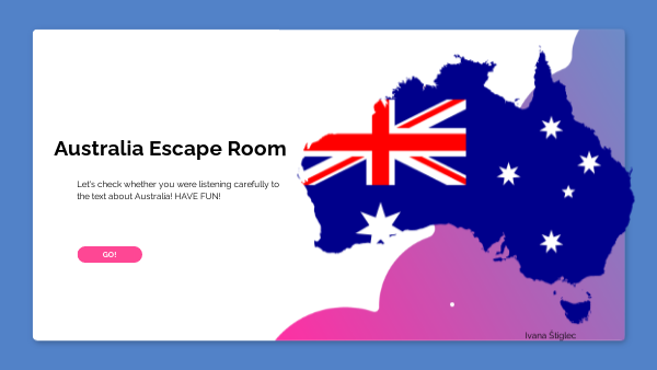 Australia escape room | Genially