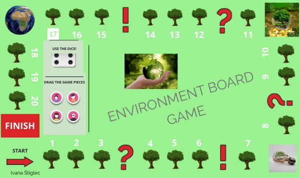 Environmental board game | Genially