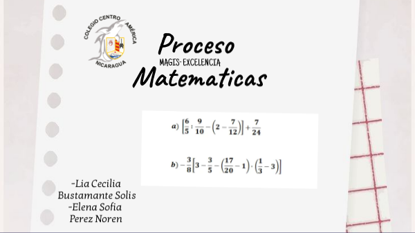 Proceso matematicas IB-2021