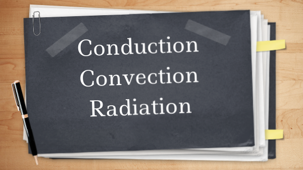 Conduction,convection radiation