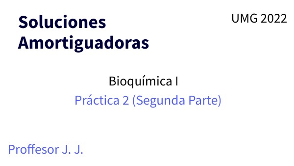 Soluciones Amortiguadoras