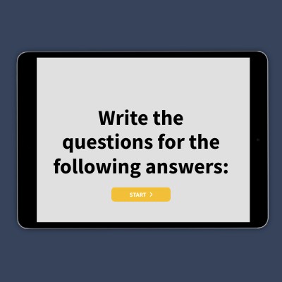 Making questions II | Genially