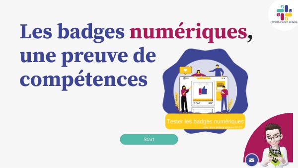 Les badges numériques, une preuve d'apprentissage (générale) | Genially