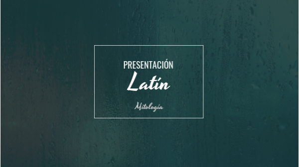 Presentación Latín