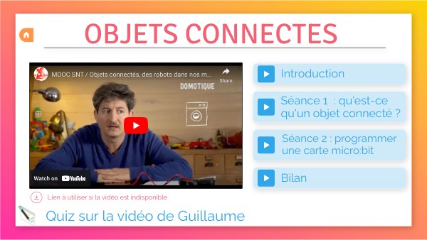 Objets connectés 2023-2024 | Genially