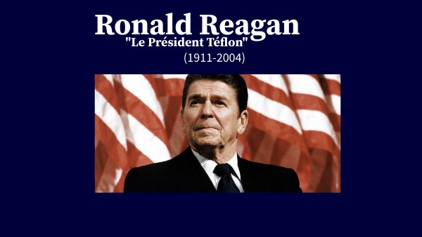 Ronald Reagan | Genially