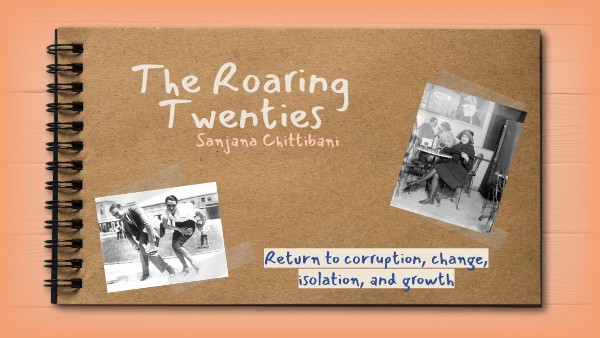 Roaring Twenties Scrapbook | Sanjana Chittibani