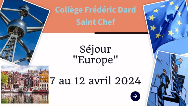 Séjour Europe | Genially