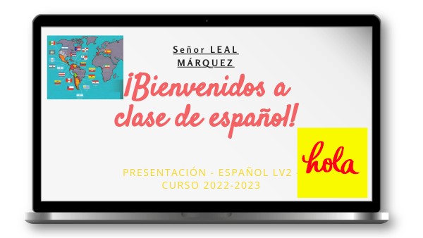 Bienvenidos a clase de Español