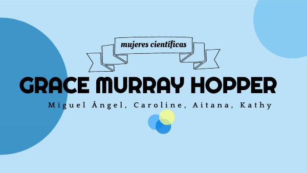 Grace Murray Hopper