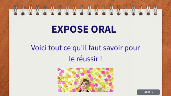 Exposé oral 2nde | Genially