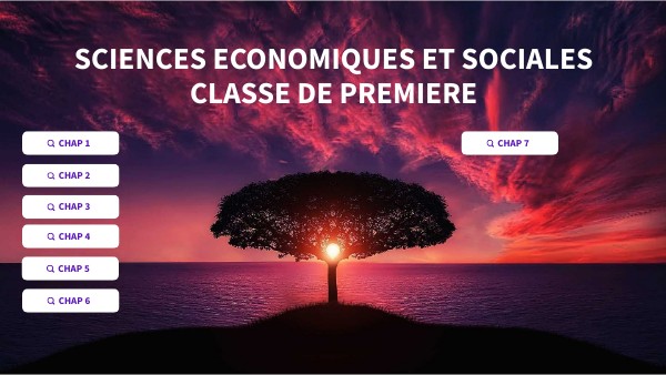 SES 1ère | Genially