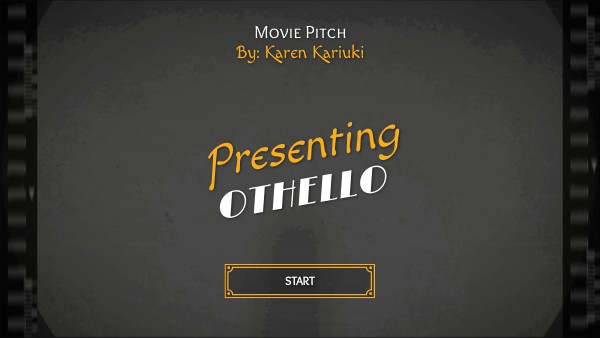 Othello Movie Pitch | Genially