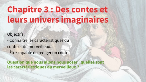 Séquence 3 : Les contes | Genially