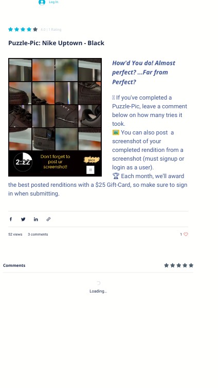 Puzzle-Pic Nike Uptown Comments | Genially