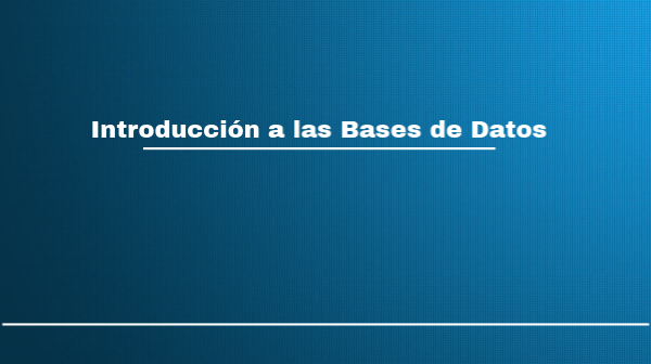 Base de Datos Conceptos básicos