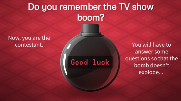 Boom Revision Unit 1