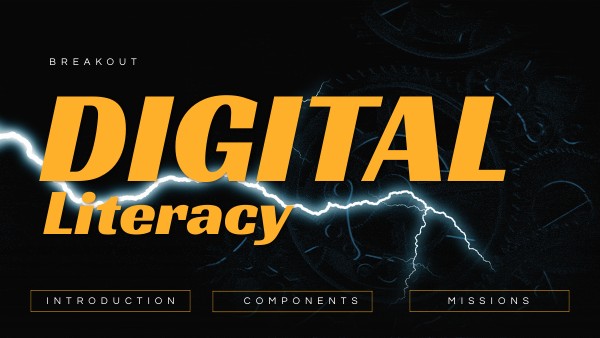 Digital literacy BREAKOUT | Genially