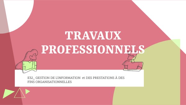 Présentation Epreuve E32 GIETP