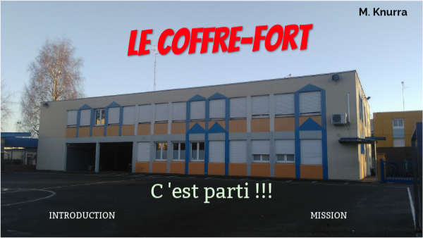 Le coffre fort Mars 2020 | Genially