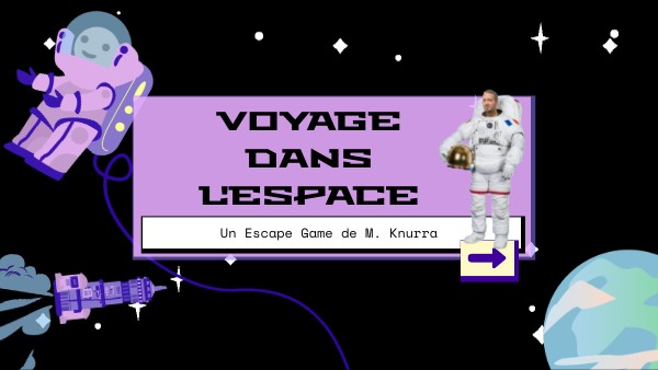 Voyage dans l'espace | Genially