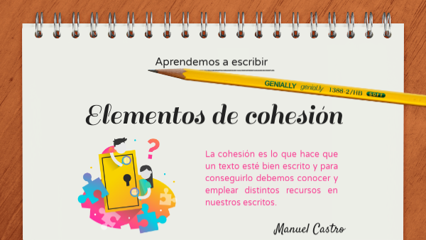 Elementos de cohesión | Genially