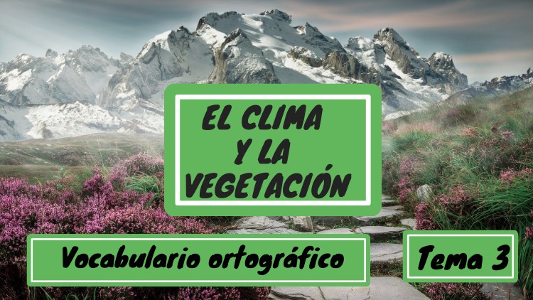 vocabulario_el_clima | Genially