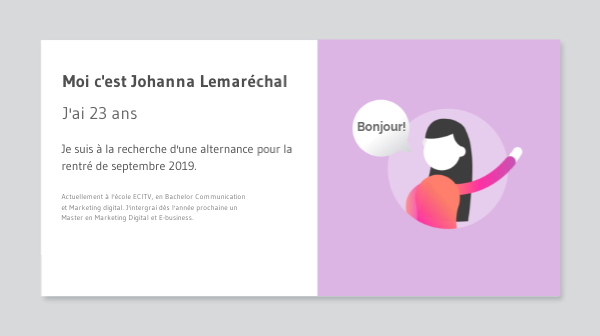 CV johanna 2019 | Genially