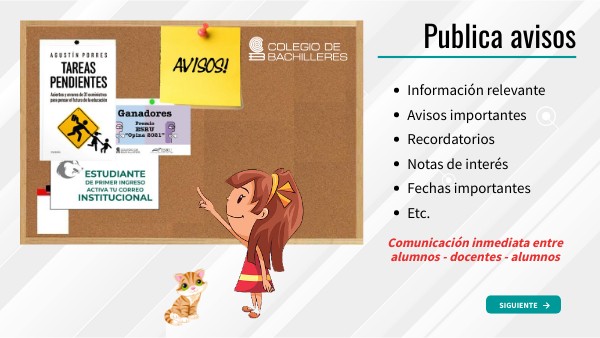 Tablón de avisos | Genially